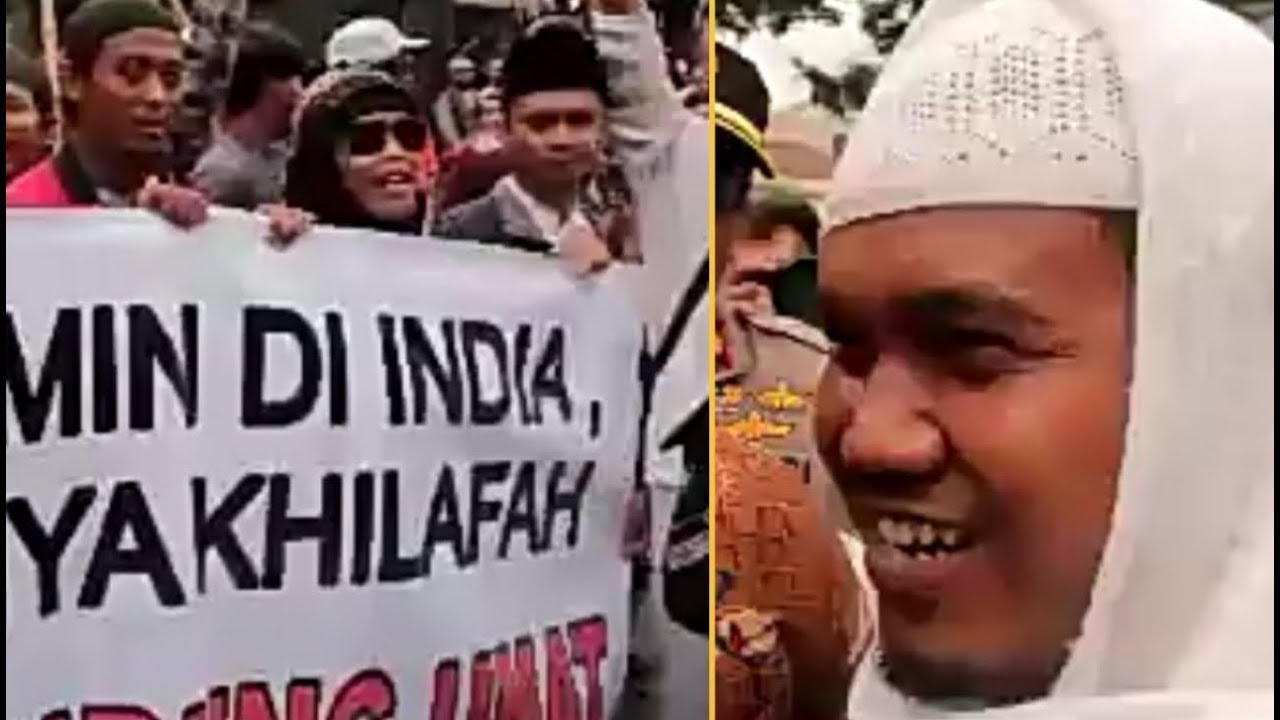 Bukti bahwa HTI masih ada, polisi di Semarang adu mulut dengan HTI yang ...