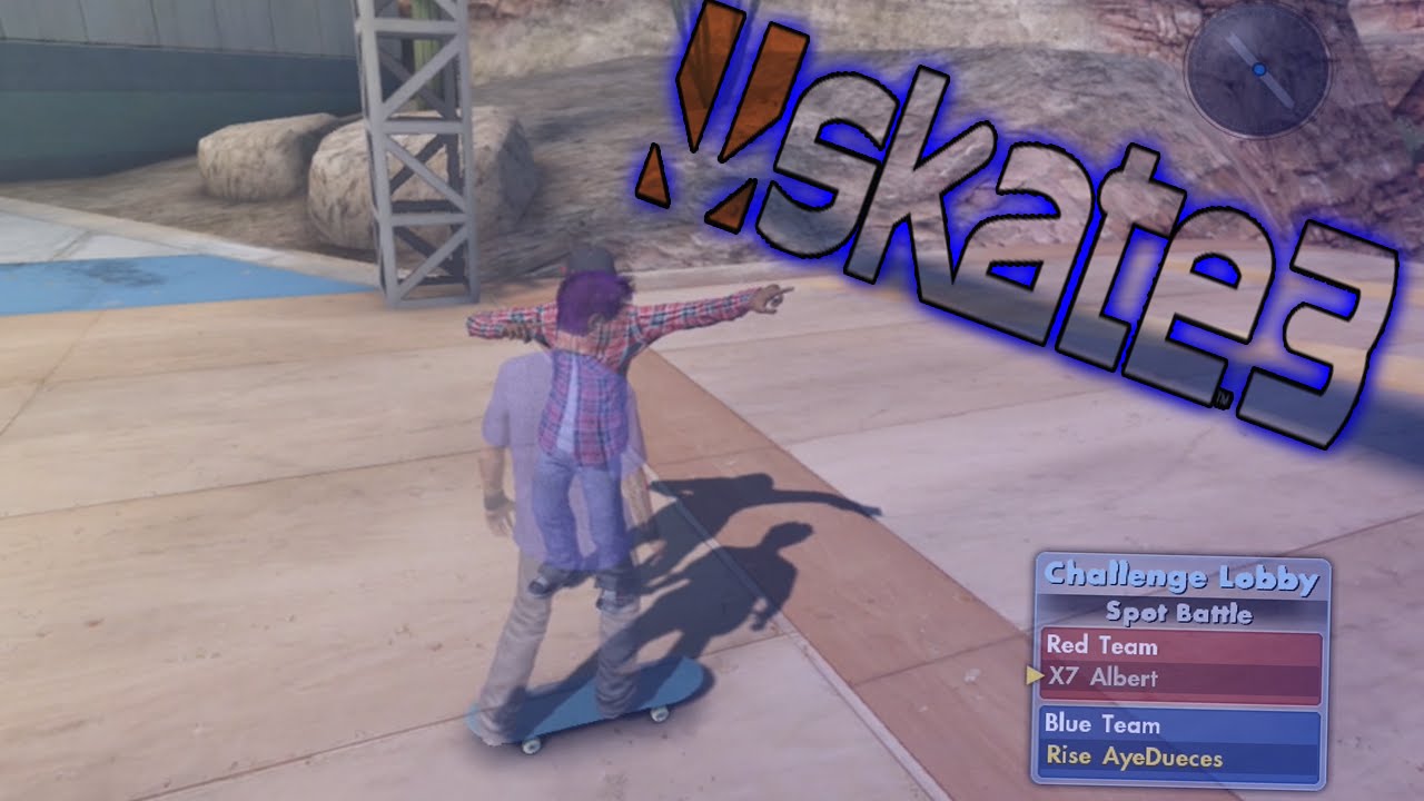 Skate 3 AyeDueces vs X7 Albert - YouTube