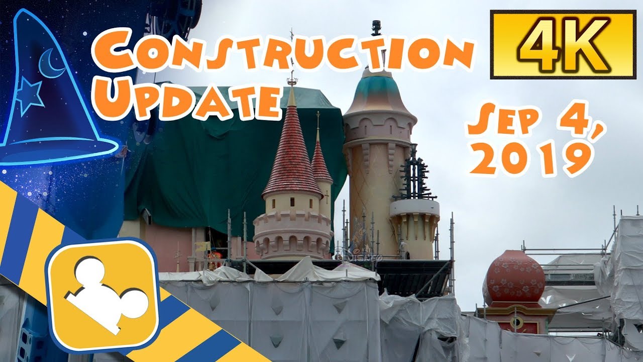 *4K* Construction Update: Castle Transformation (Castle of Magical ...