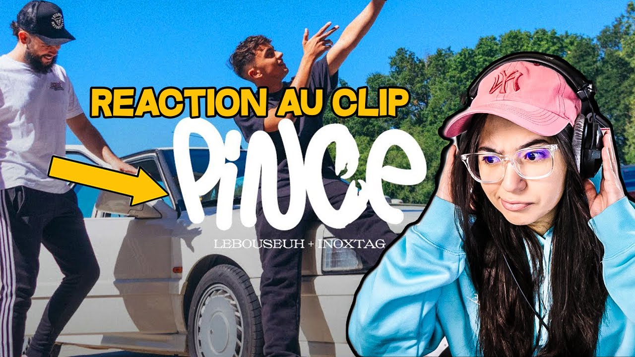 RÉACTION Pince - LeBouseuh ft. Inoxtag Clip Officiel (choquée!?) - YouTube