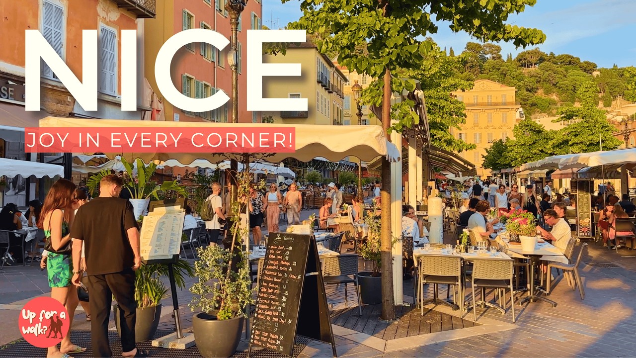 NICE France Walking Tour | The City That Smiles Back at You - YouTube