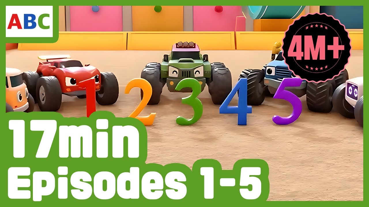 TOMONCAR ABC Original Episode 1 - 5 (17min)｜Tomoncar ABC TV Series ...