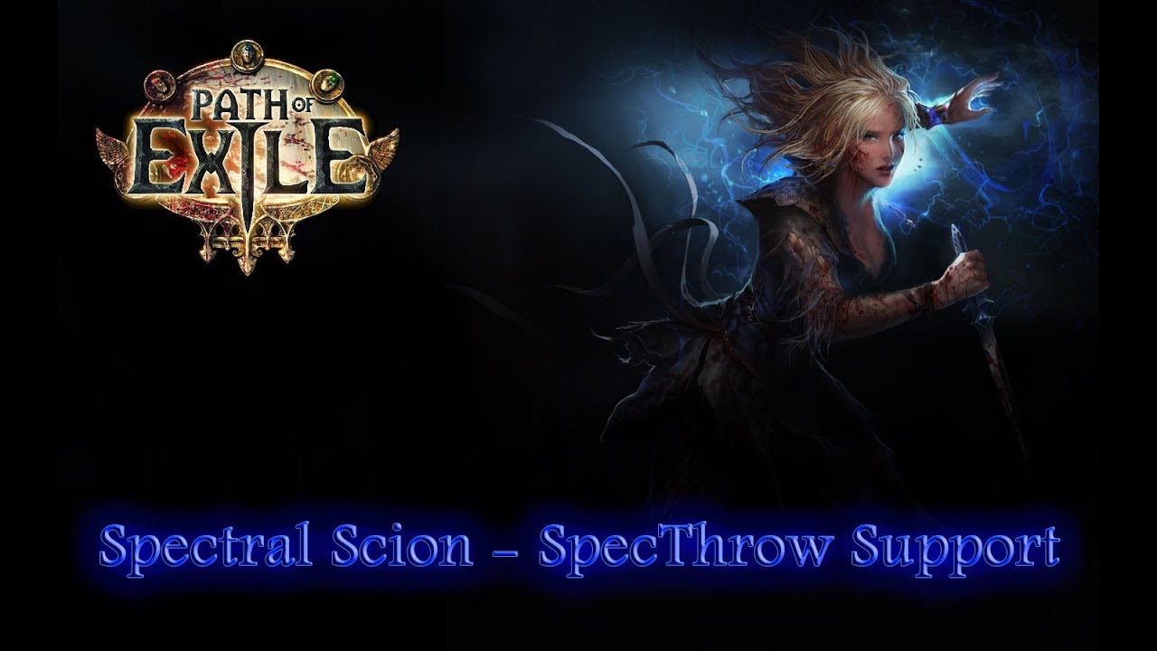 Path of Exile » Spectral Throw + Multi-Projectile - YouTube