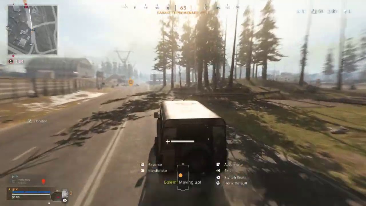 Warzone: Jeep beats quad - YouTube