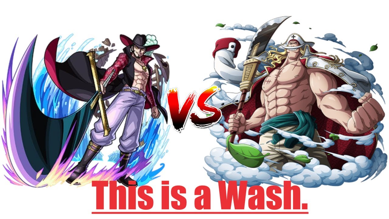 Mihawk vs Whitebeard - YouTube