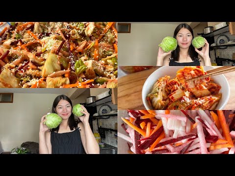 My mom has High Cholesterol so Let’s make KIMCHI for her🥬🫜🥕