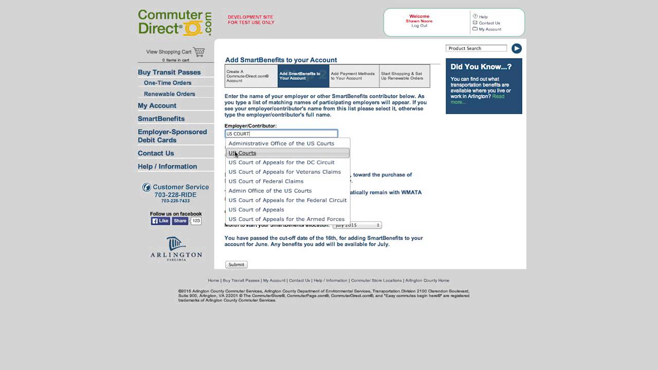 Utilizing SmartBenefits on CommuterDirect.com - YouTube