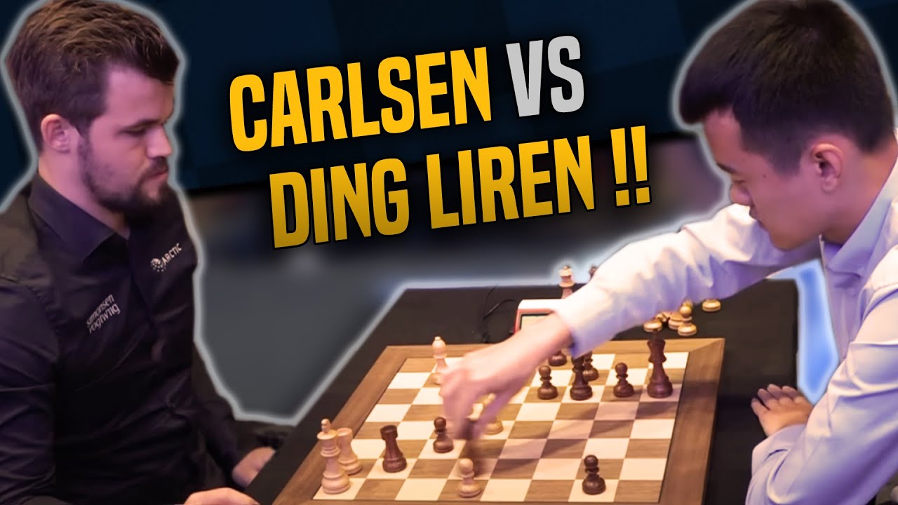 🔥 MAGNUS CARLSEN vs DING LIREN 👉 ¡Su duelo MÁS ESPECTACULAR! - YouTube