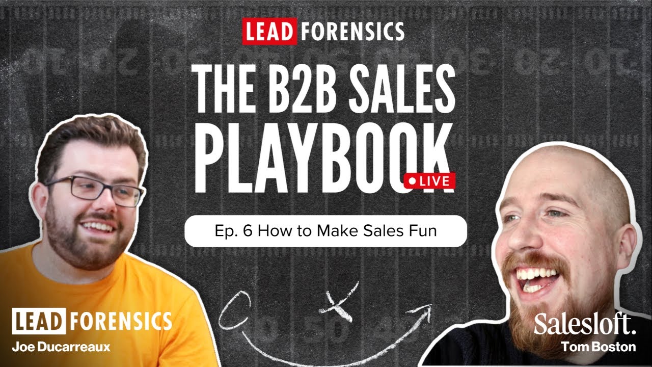 How to Make Sales Fun with Tom Boston - YouTube