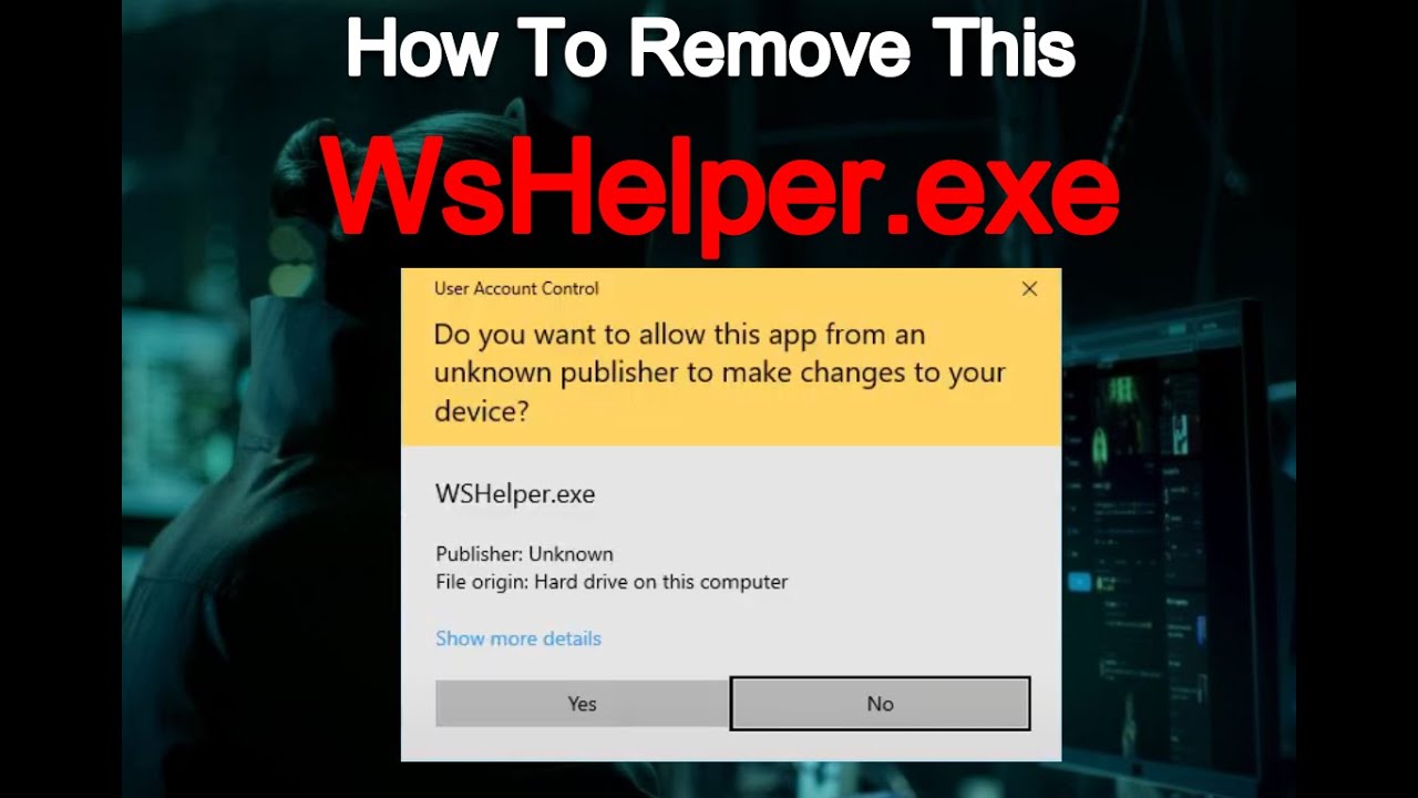 How to Remove WSHelper.exe From Startup - Remove WSHelper.exe ...