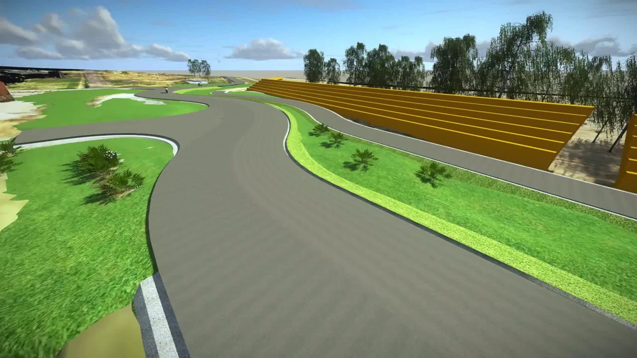 Imatra IRRC 3D model of "Navetanmutka" curve / Imatranajon ...