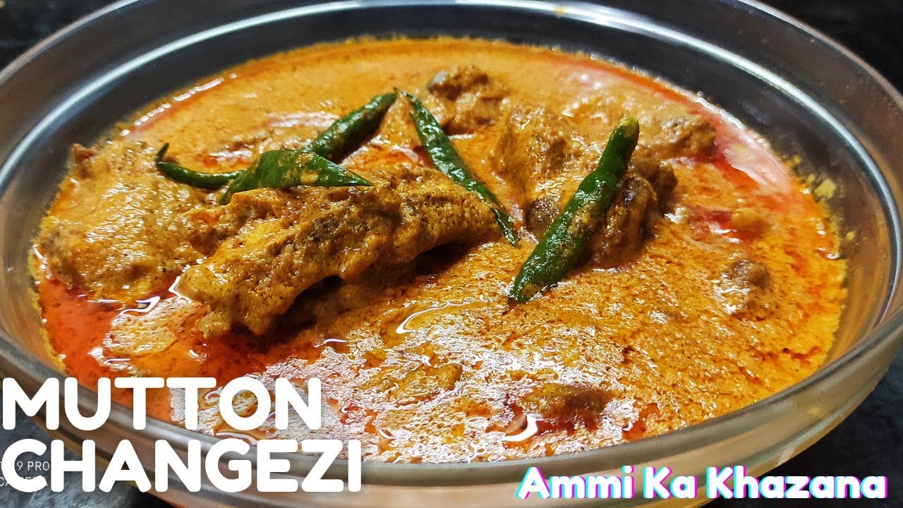Mutton Changezi Recipe/ Mutton Changezi banane ka tarika - YouTube
