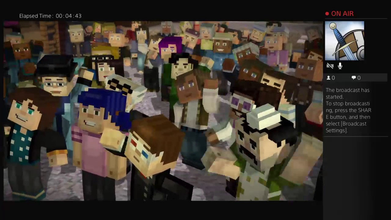 Minecraft story mode episode4 part 6 ruben dies:‘’( - YouTube