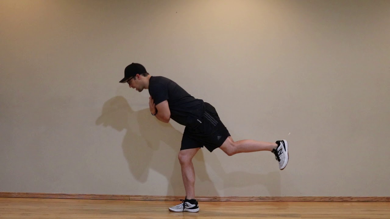 Single Leg Deadlift Bodyweight - YouTube