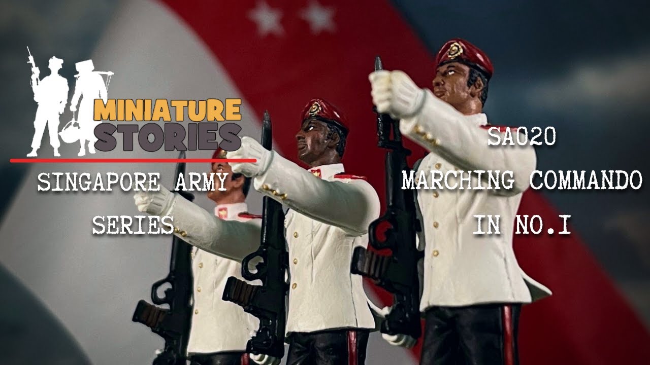 Singapore Army (SAF) NDP Guard of Honor Contingent (Commando ...