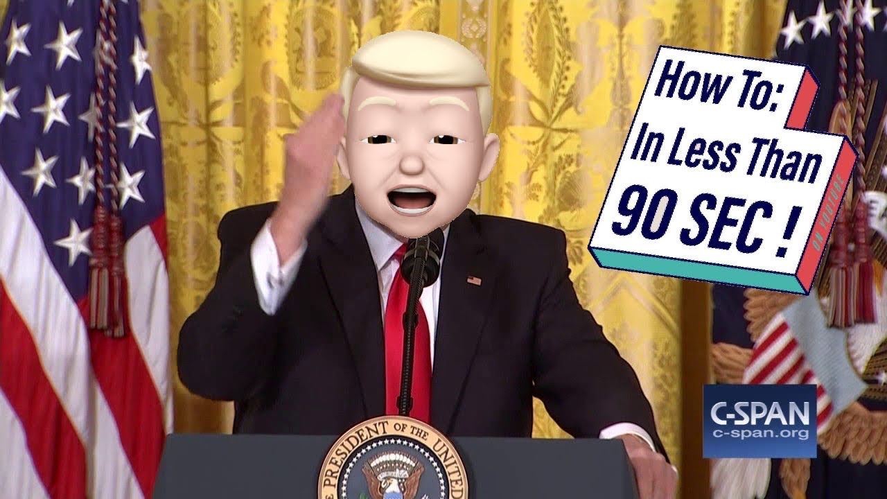 Create Trump memoji on iPhone - YouTube