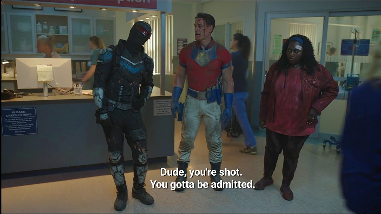 Peacemaker hospital scene | Peacemaker S01 E08 - YouTube