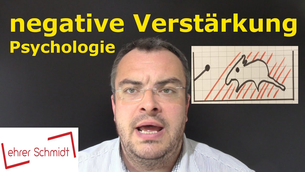 negative Verstärkung | Psychologie | Lehrerschmidt - YouTube