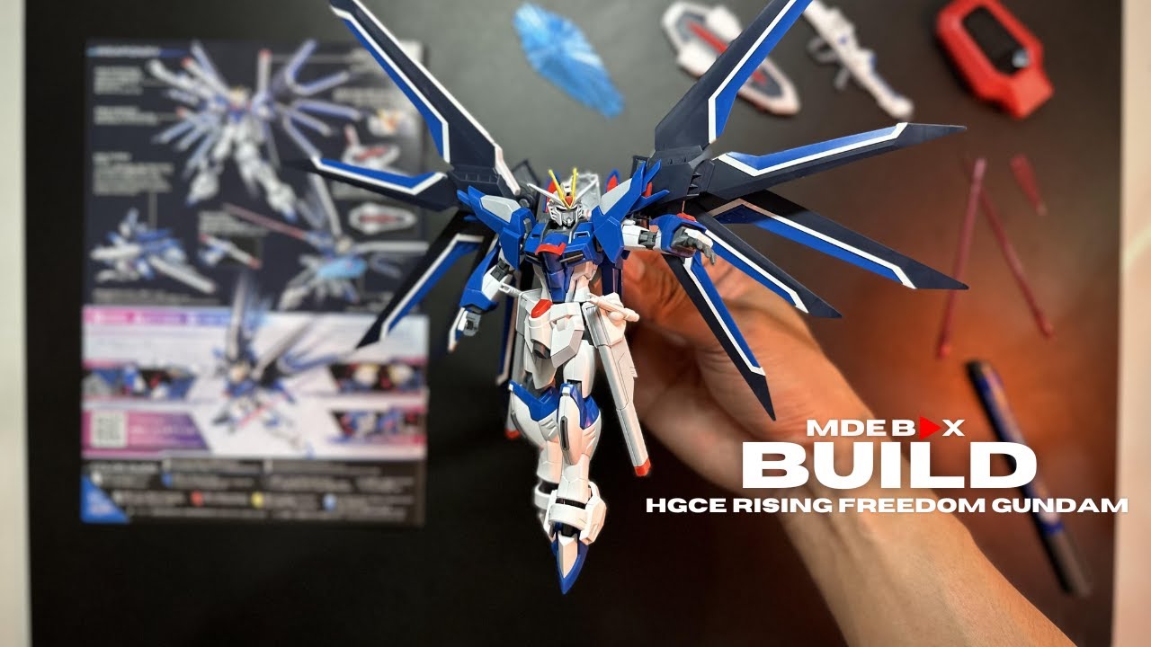 BANDAI HGCE RISING FREEDOM GUNDAM | ASMR FULL BUILD | - YouTube