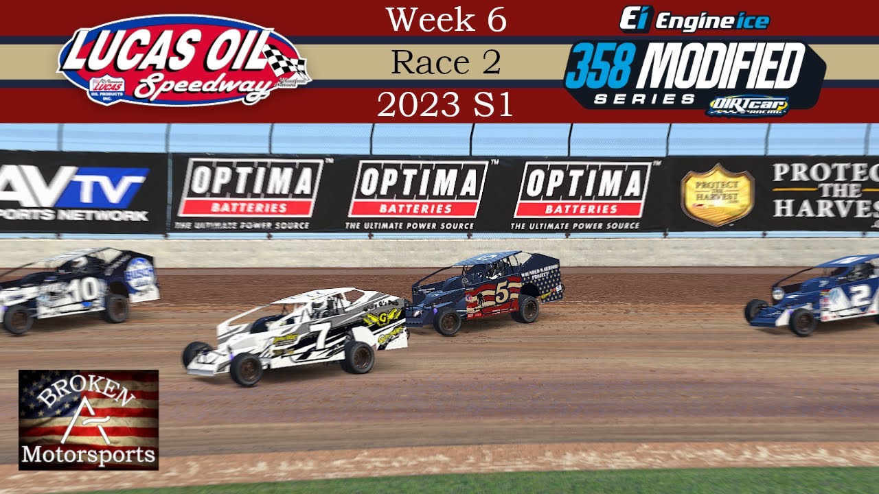 DIRTcar 358 Modified Engine Ice Series - Lucas Oil Speedway - iRacing ...