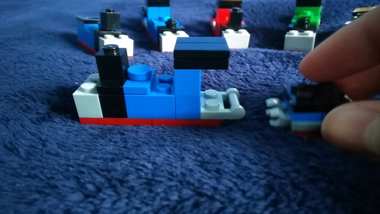 Making "Edward" from "Thomas and Friends" with Legos! - YouTube