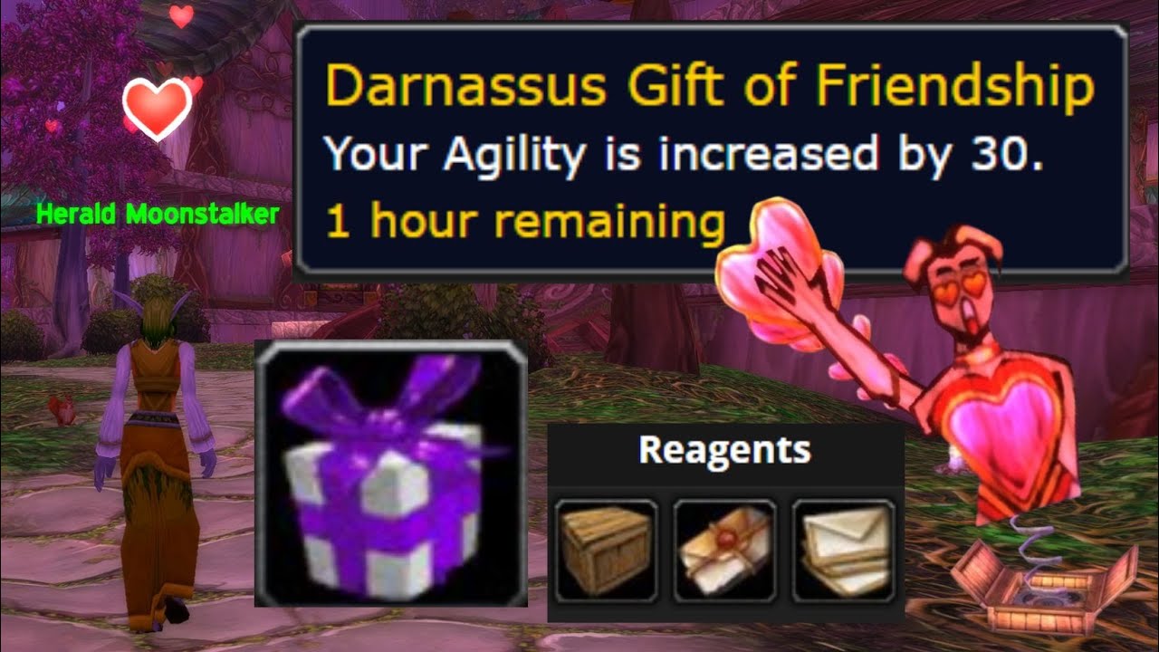 How to get the 30 Agility buff! (Holiday buff lasts all year long ...