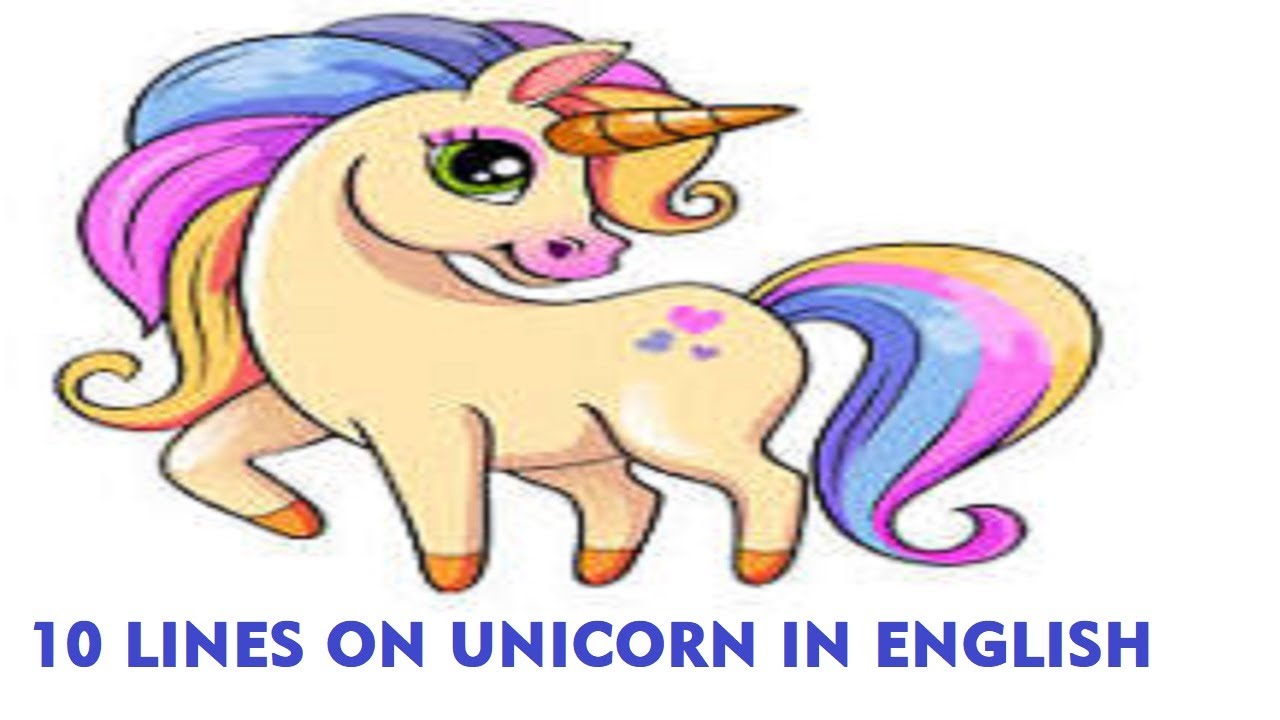 10 LINES ON UNICORN IN ENGLISH FOR STUDENTS| FEW LINES ESSAY ON UNICORN ...