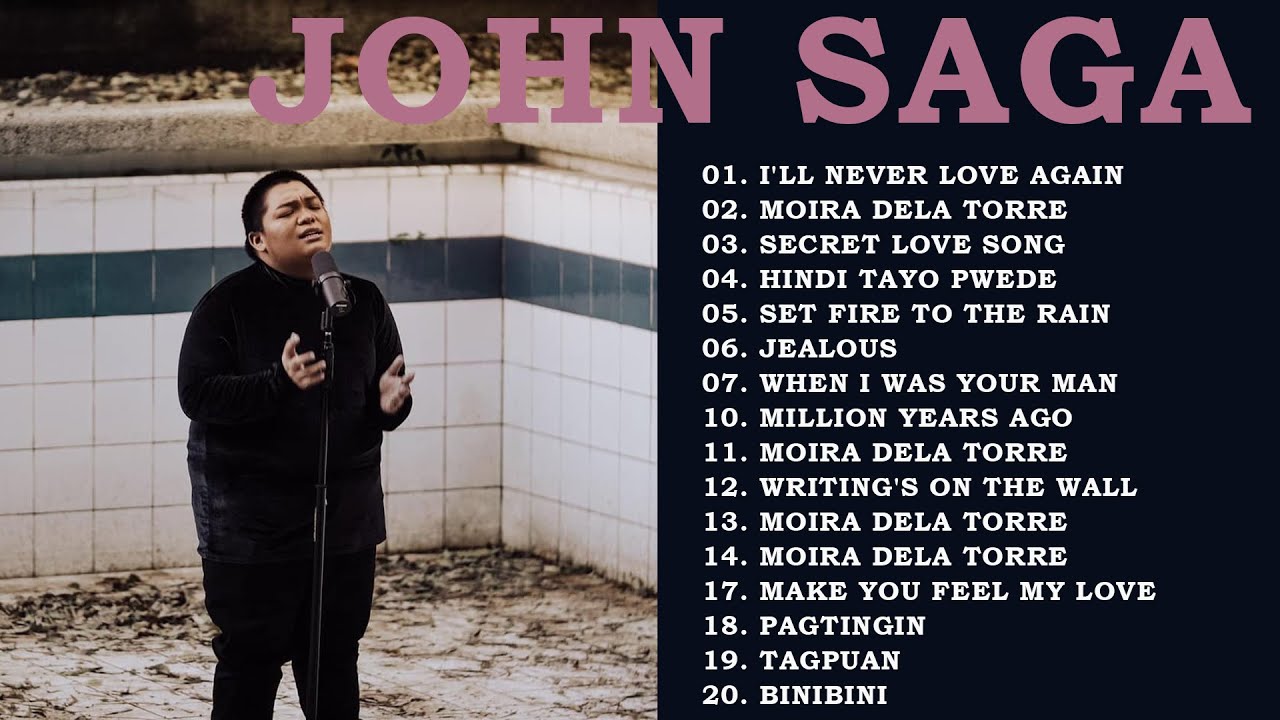 John Saga - 20 Most Loved Acoustic Covers - YouTube
