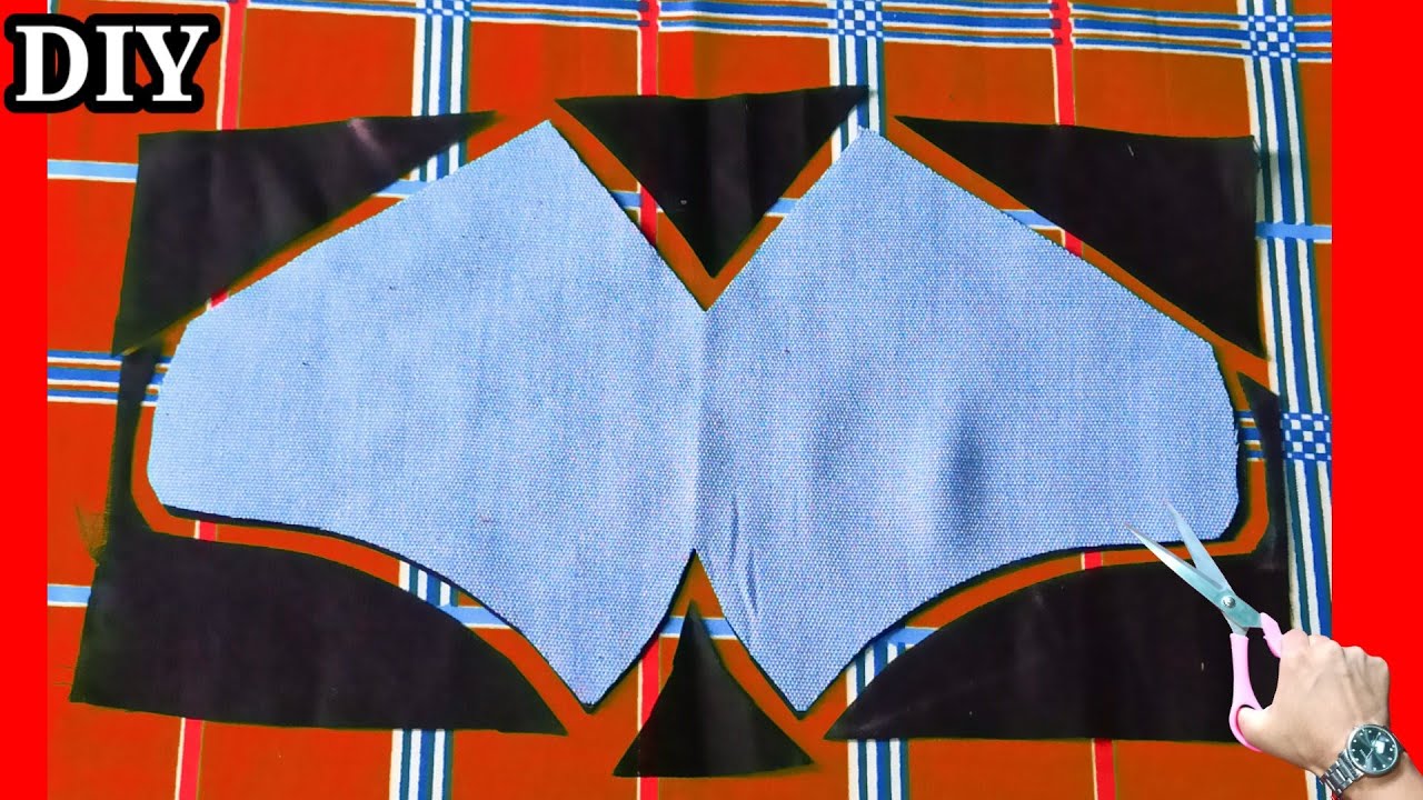 2 in 1 Easy Pattern Mask | Face Mask Tutorial | How to Make Mask | Mask ...