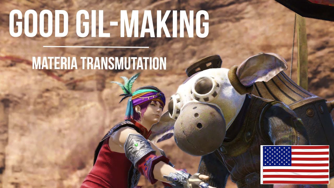 FFXIV - Good and Easy Gil-Making - Materia Transmutation with Mutamix ...