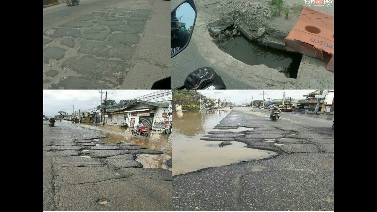 Sira sirang daan sa McArthur Hiway San fernando Pampanga - YouTube