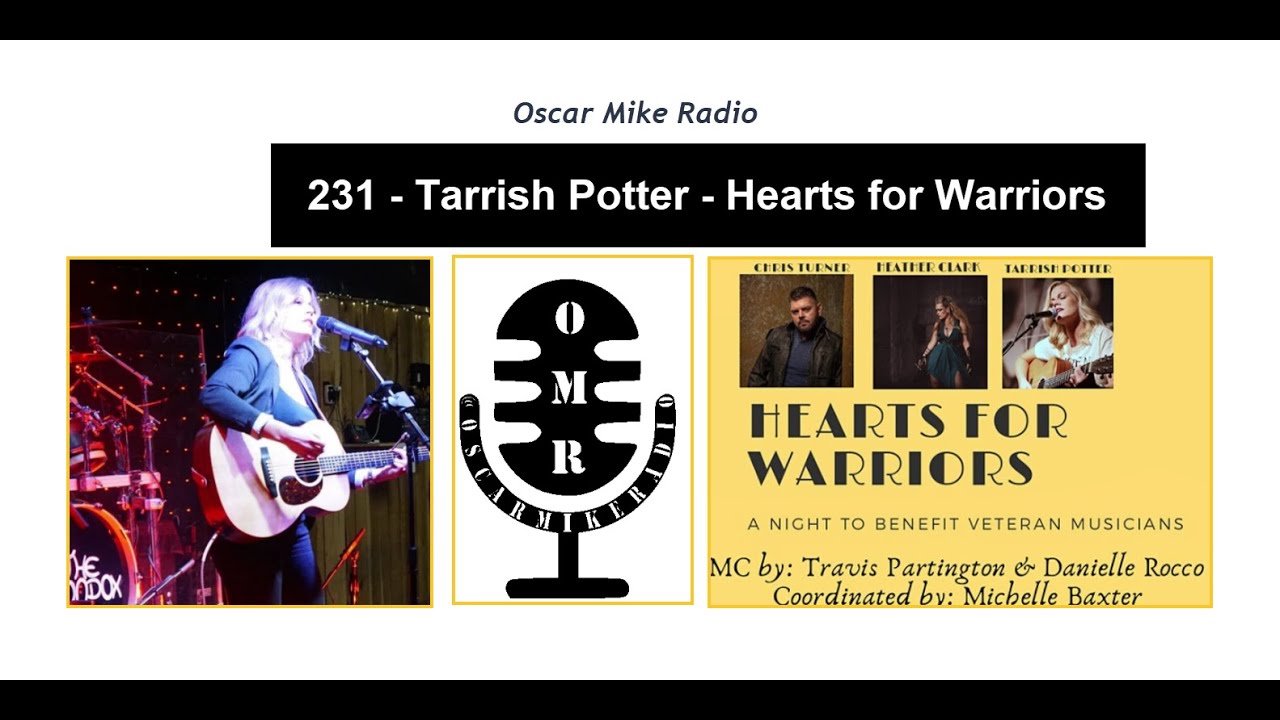 231 - Tarrish Potter - Hearts for Warriors - YouTube