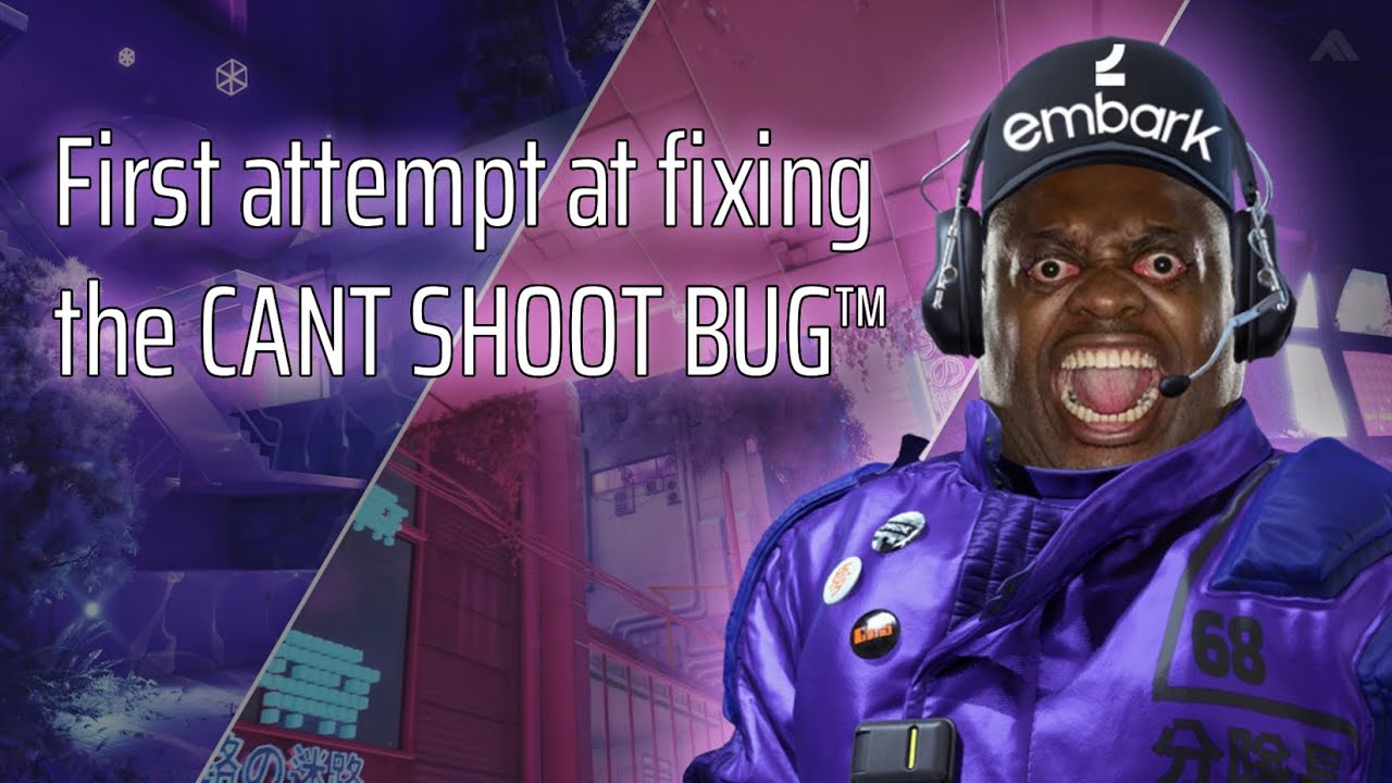 [The Finals] First attempt at fixing the CANT SHOOT BUG™ - YouTube