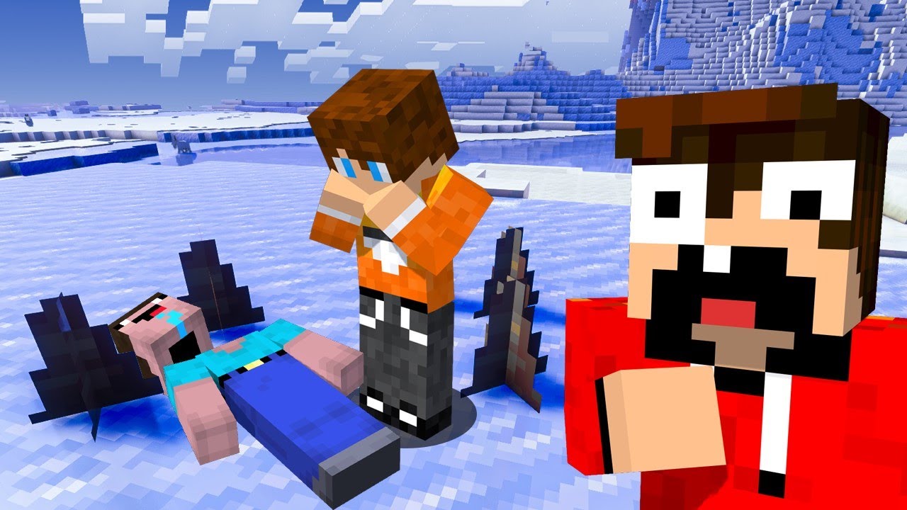 ODNALEŹLIŚMY NOOBKA w Minecraft! - YouTube