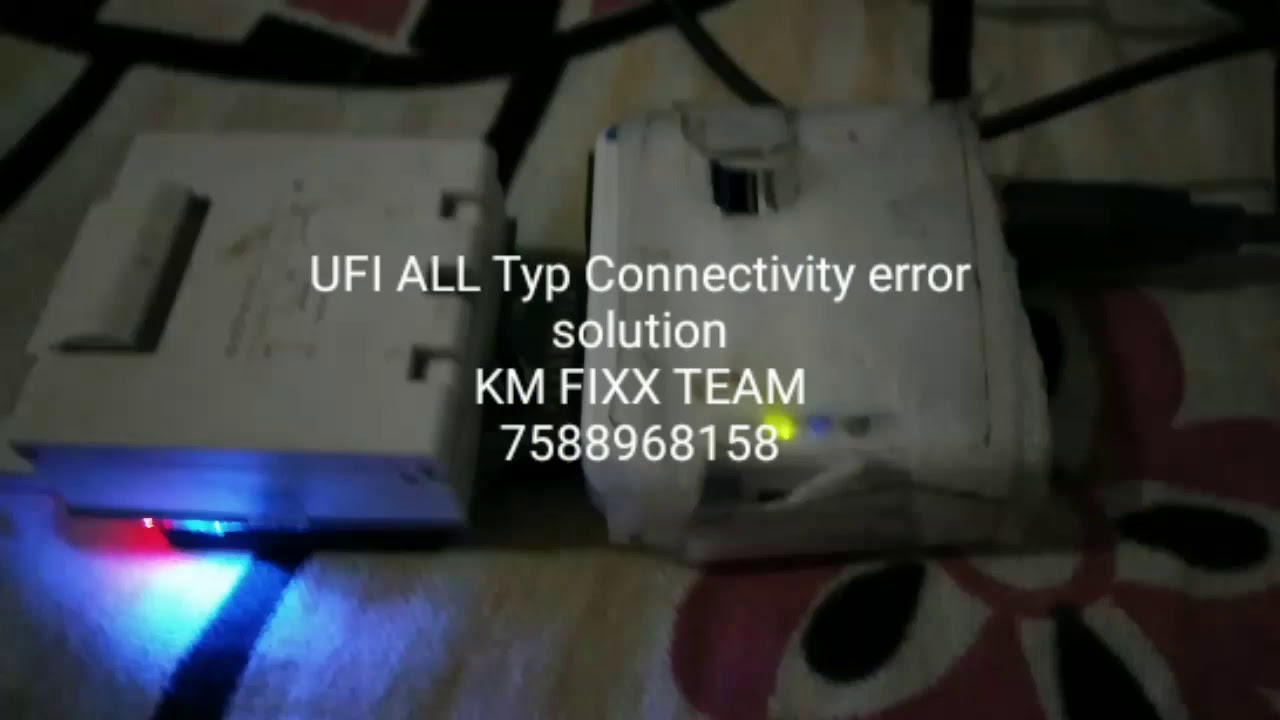 UFI BOX BGA 153/221 ALL TYP CONNECTIVITY ERRORS SOLVE - YouTube