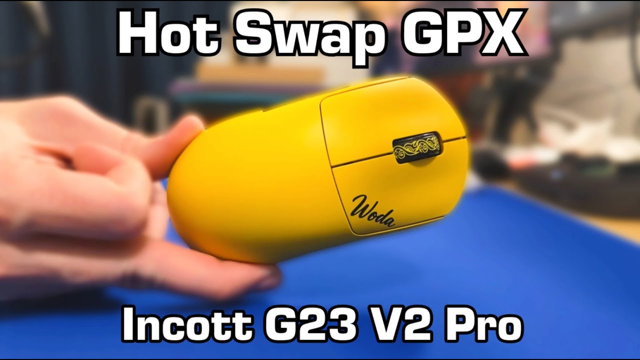 Pikachu Mouse At Home? Incott G23 V2 Pro Review (with Hot Swap!) - YouTube