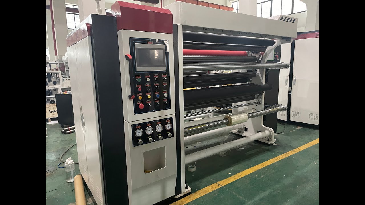 Plastic Film Roll Slitting Rewinding Machine With Customize Conjoined ...