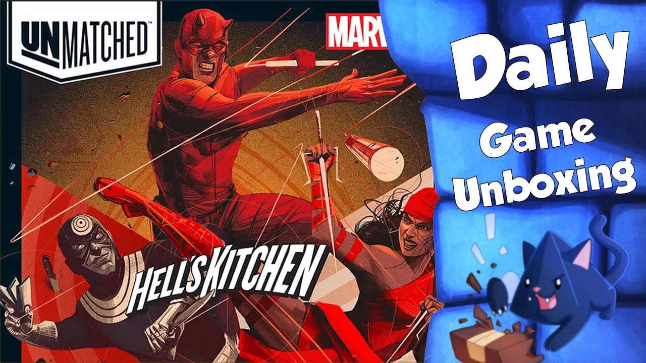 Unmatched: Hell's Kitchen - Daily Game Unboxing - YouTube