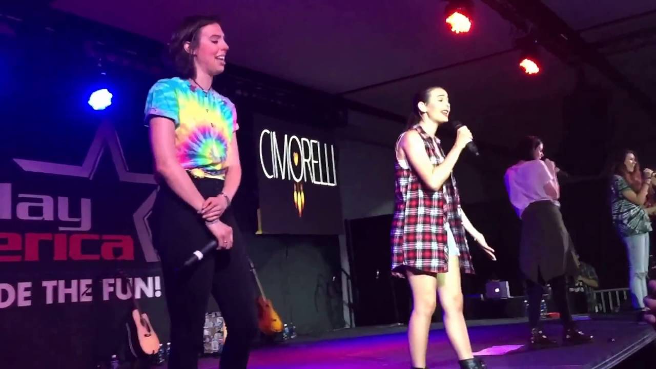 Cimorelli - "You're Worth It" live in New Jersey (05/22/2016) - YouTube
