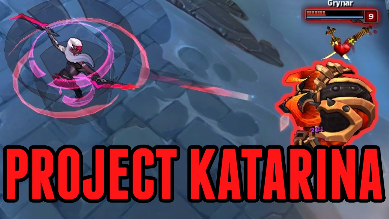 PROJECT Katarina: LoL Skin Spotlight - YouTube