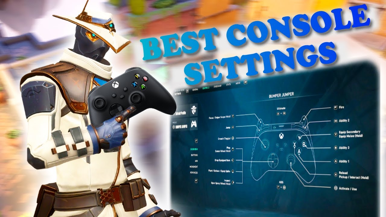 Valorant Console Best Settings and Crosshair - YouTube