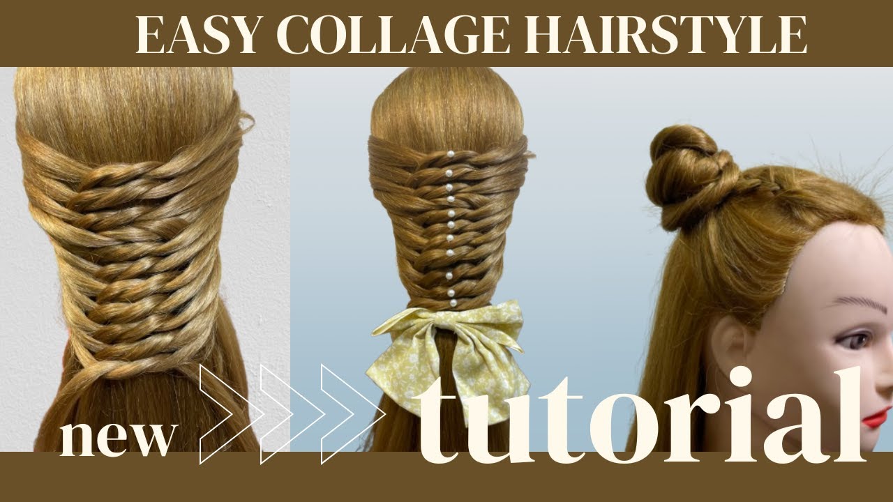 Most Beautiful Hairstyle for Collage girls | Easy Hairstyle | Top ...