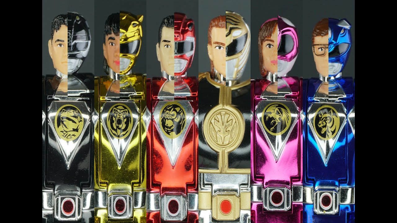 1993 Flip head figures - Mighty Morphin Power Rangers Season 3/ The ...