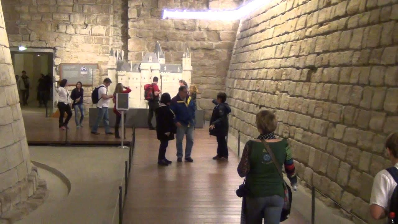 the first Louvre was a medieval fortress - YouTube