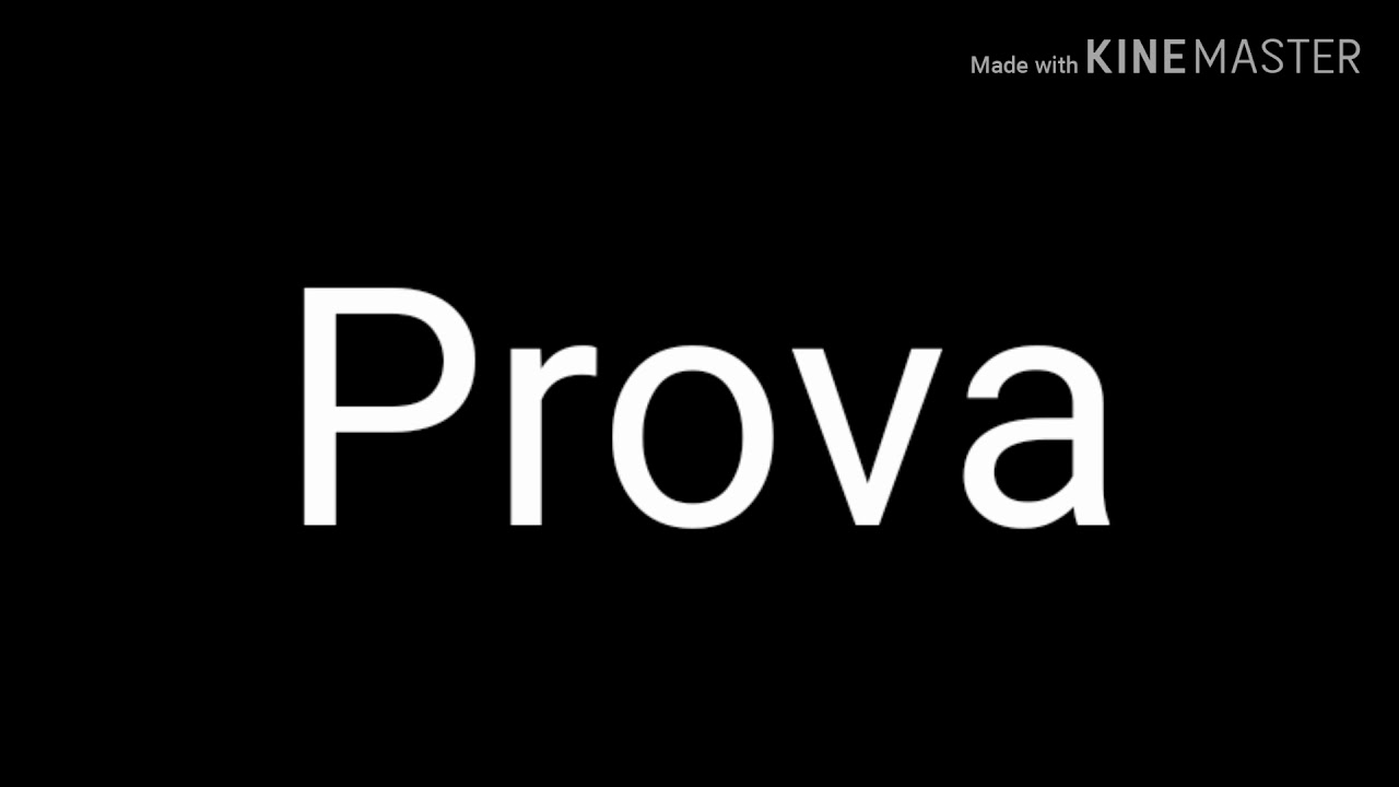 Prova - YouTube