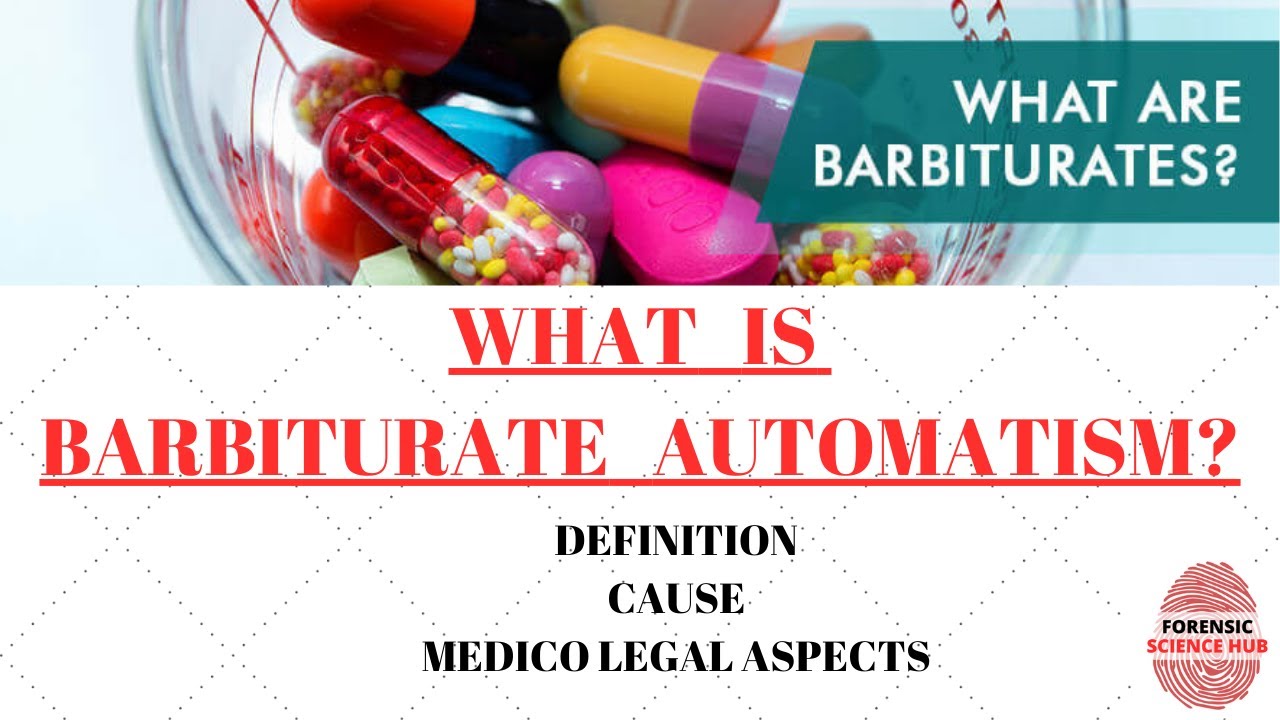 Barbiturate automatism | Self poisoning | Barbiturate poisoning | UGC ...