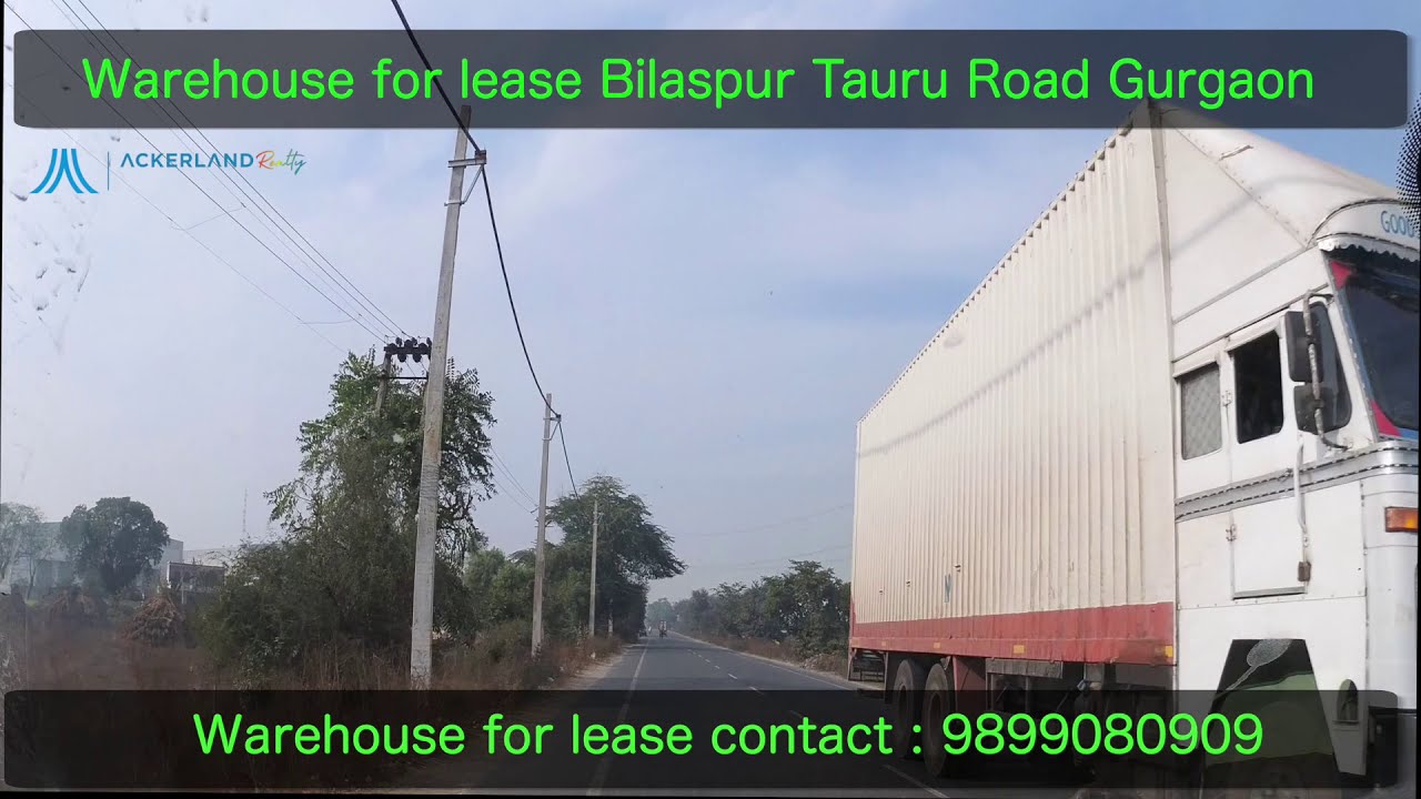 Warehouse for Rent on Bilaspur Tauru Road Gurugram Haryana India - YouTube