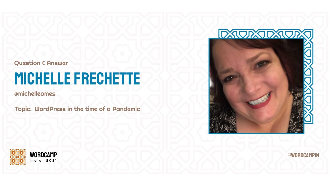Q&A #3 Michelle Frechette - Track 2 - Feb 13, 2021 - YouTube