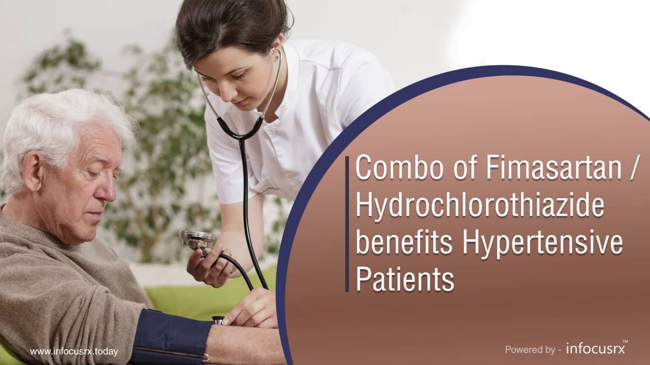Combo of Fimasartan/Hydrochlorothiazide benefits Hypertensive Patients ...