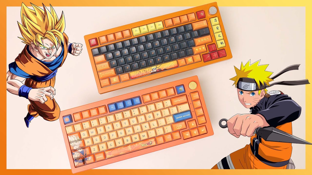 Fan Anime Bơi Hết Vào Đây! | Akko 5075B Plus Naruto & Goku - YouTube